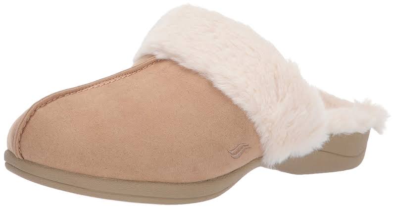 749852113765 UPC - Powerstep Luxe Orthotic Slippers (Taupe) Women's ...