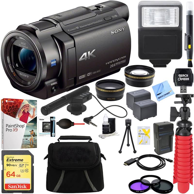841434155146 UPC - Sony Fdr Ax33/B 4 K Camcorder With Mini | UPC Lookup