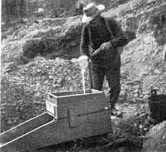 PROSPECTING FOR GOLD: Build Your Own Gold Rocker box or cradle of gold ...